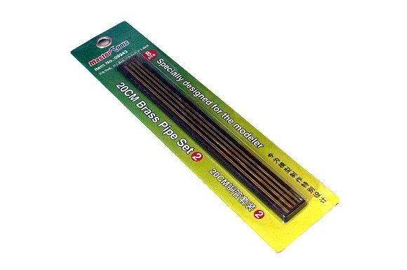 TRUMPETER 09943 MODEL Craft Master Tools 20cm Brass Pipe Set 2 (8pcs ...