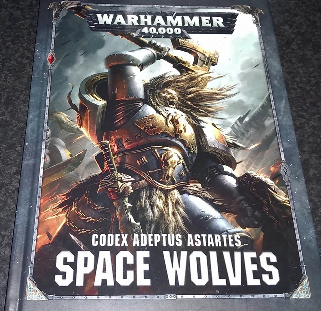 WARHAMMER 40.000 CODEX Adeptus Astartes Space Wolves 8ª Ed. Libro de ...