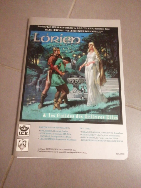 JEU DE RÔLE, JRTM, LORIEN, 1988, terres Du Milieu, Tolkien, Seigneur ...