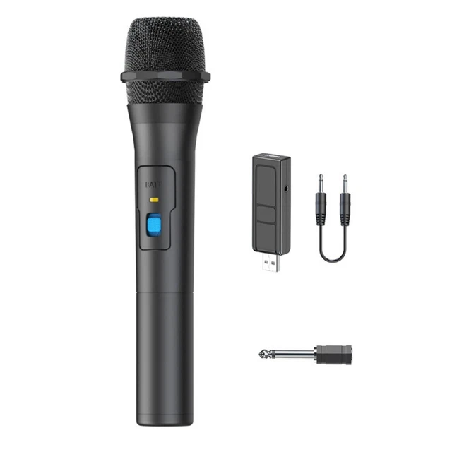 VHF HANDHELD MICROPHONE With a transmission distance of 20 - 50 meters ...