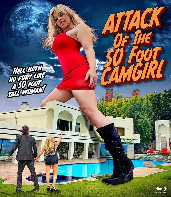 ATTACK OF THE 50 Foot Camgirl (Blu-ray) Ivy Smith Christine Nguyen EUR ...