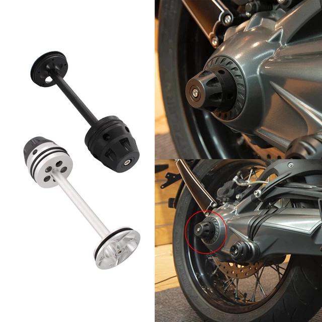 REAR WHEEL FORK Axle Sliders Cap Crash Protector Fit For BMW R1200GS LC ...