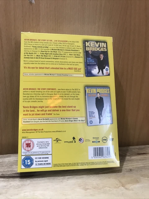 KEVIN BRIDGES: THE Full Story DVD Stand Up (2013) Kevin Bridges New EUR ...