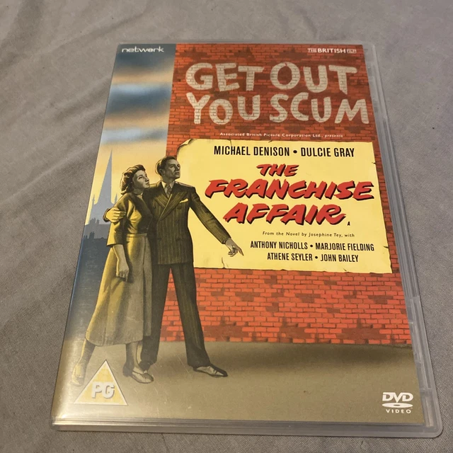 FRANCHISE AFFAIR DVD - Michael Denison, Dulcie Gray - Thin box - Free ...