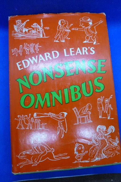 VINTAGE EDWARD LEAR'S Nonsense Omnibus book with dust cover £9.99 ...