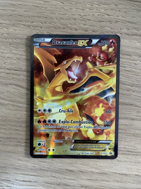 CARTE POKÉMON DRACAUFEU EX XY121 Promo Bloc XY Génération FR EUR 80,00 ...
