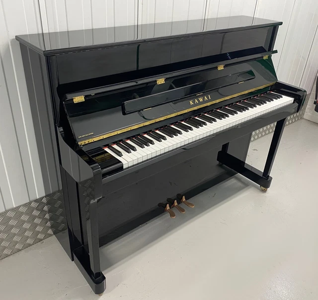 KAWAI K2 K200 Upright Piano Black High Gloss - Warranty - Delivery £ ...
