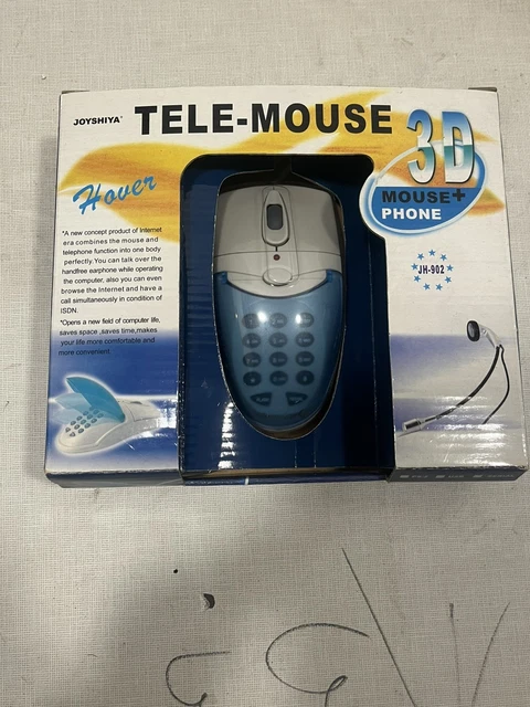 TELE-MOUSE / MOUSE Phone vintage retro computer Mouse. Ps2 connection £ ...