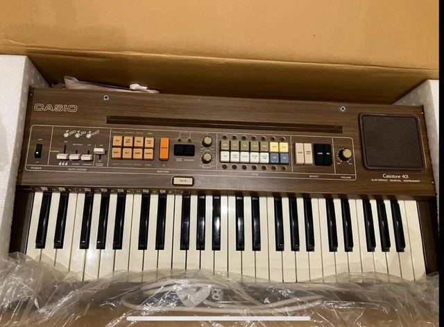 CASIO CASIOTONE CT 401 Keyboard Michael Jackson's Thriller Frog Sound ...