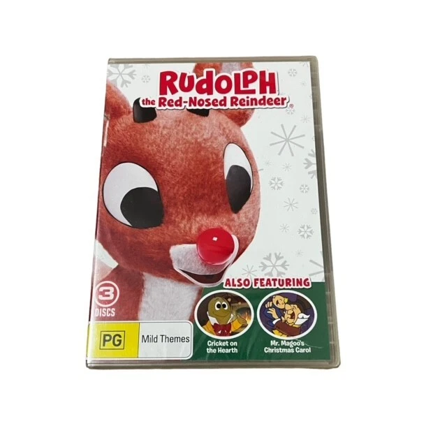 RUDOLPH THE RED-NOSED Reindeer Movie Christmas Classic Region 4 New ...