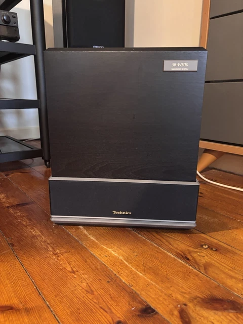 TECHNICS SB-W500 PASSIVE Subwoofer Sub Bass Box Music or Home Cinema £ ...