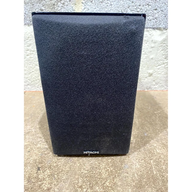 HITACHI AXM649U MICRO Hi-Fi System Bookshelf Speaker (Single) Black ...