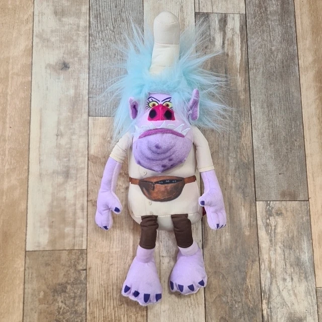 DREAMWORKS TROLLS CHEF Bergen Character Large Plush Soft Toy - Rare £29 ...