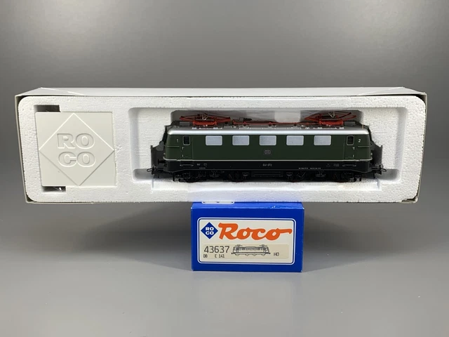 H0 ROCO LOCOMOTIVA 43637 ferrovie dello Stato br e41 072 dc imballo ...