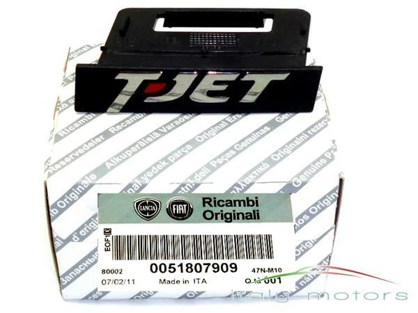 FIAT BRAVO ORIGINAL Schriftzug Modellzeichen Emblem vorne " T-Jet ...