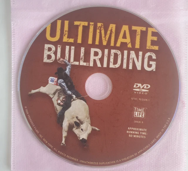 ULTIMATE BULLRIDING LOOSE Disc DVD Time Life Movie £1.29 - PicClick UK