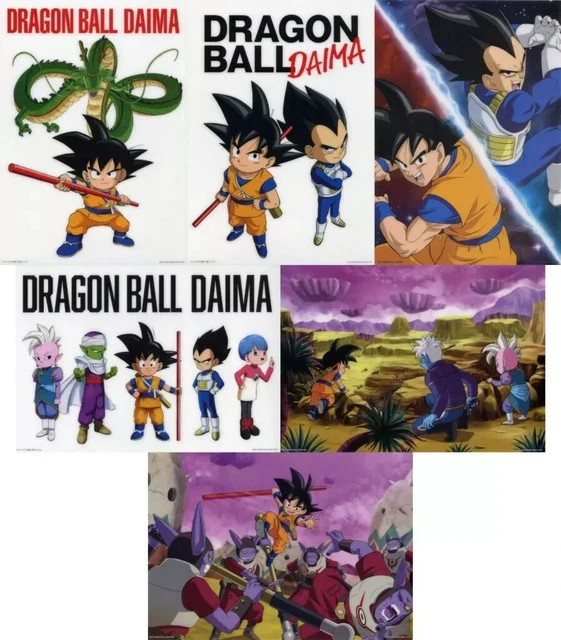 DRAGON BALL DAIMA Japan Visual Sheet 2024 Underlay Set X6 Akira ...