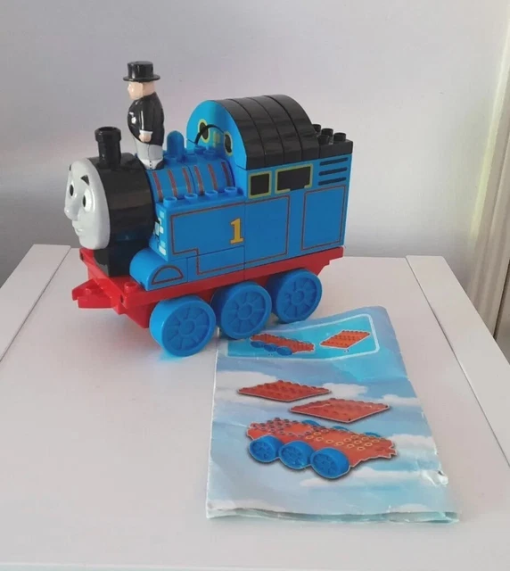 THOMAS & FRIENDS Mega Bloks 2 In 1 Buildable Train Set 10535 - Complete ...