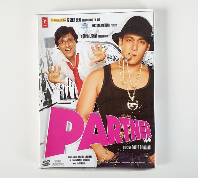 PARTNER DVD BOLLYWOOD Movie Salman Khan Katrina Kaif All Regions ...