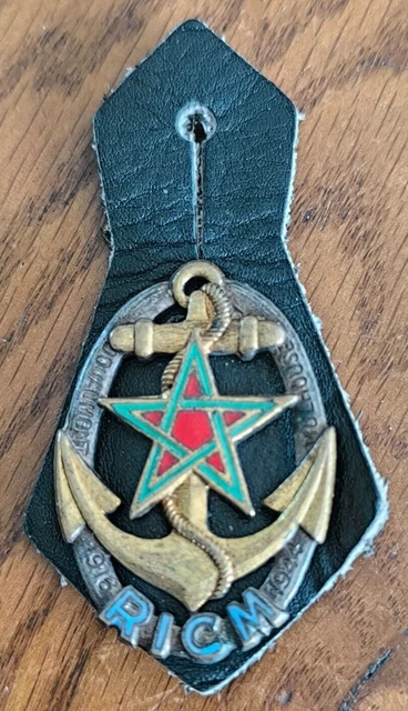 INSIGNE MILITAIRE RÉGIMENT d'infanterie chars de marine Drago Paris G 1933 /F26 EUR 10,00 ...