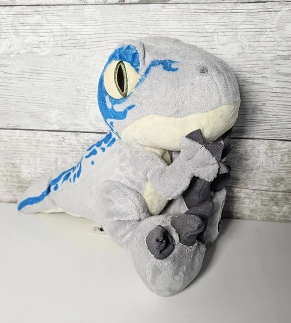 Jurassic World Camp Cretaceous Blue Raptor Dinosaur 10 Posh Paws Soft