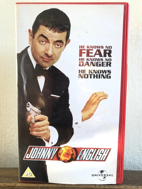 JOHNNY ENGLISH - Rowan Atkinson - PAL VHS Videoband - (T10) EUR 2,67 ...