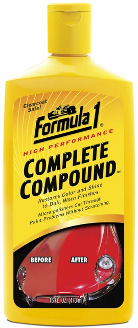 FORMULA 1 COMPLETE Compound Restores Paint Colour Box 12 £30.00 ...