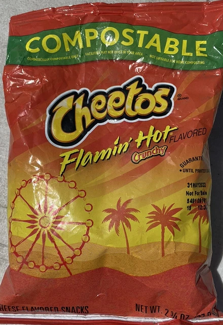 RARE CHEETOS FLAMIN Hot Crunchy Coachella Compostable Ferris Wheel ...
