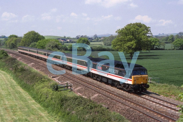 35MM RAILWAY SLIDE of Class 47 47841 @ Silverton Copyright to Buyer £4. ...
