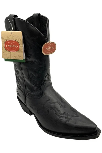 LAREDO MEN'S HAWK Western Boots Black £76.97 - PicClick UK