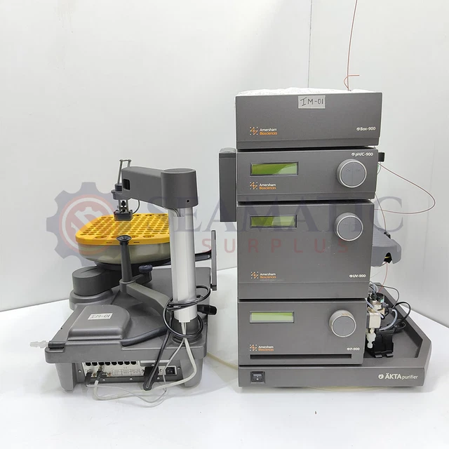 AMERSHAM BIOSCIENCES AKTA Purifier pH/C-900 UV-900 P-900 Frac-950 INV ...