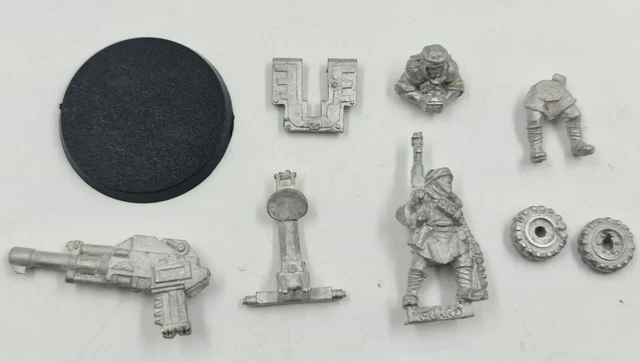 TALLARN DESERT RAIDERS IG Autocannon and Loader Warhammer 40K Astra ...