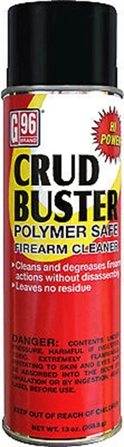 G96 CRUD BUSTER Poylmer Safe Gun Cleaner Helps Blast Away Dirt/Crud ...