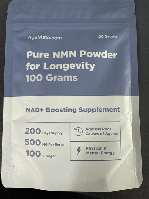 PURE NMN POWDER Agemate. Very High Quality £47.52 - PicClick UK