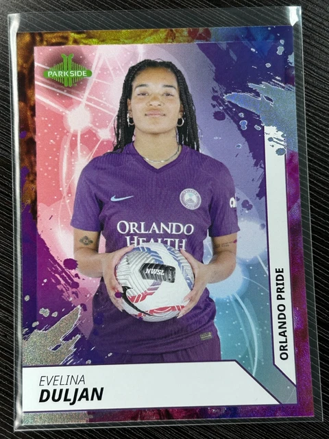 EVELINA DULJAN ORLANDO Pride 2024 Parkside NWSL V1 Shimmer SP/100 EUR 0,93 - PicClick FR