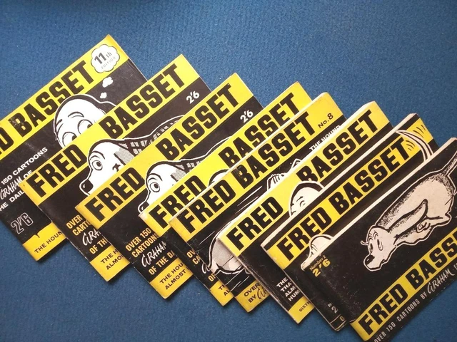 DAILY MAIL: Fred Basset Cartoon Book - Choose which number you need £11 ...