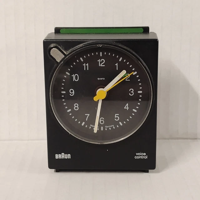VINTAGE BRAUN TRAVEL Alarm Clock Type 4763 AB 30 vs Germany Rare $24.99 ...