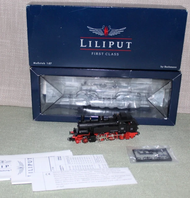 LILIPUT L109102 H0 Dampflok BR91 Epoche III der DR in OVP Analog ...