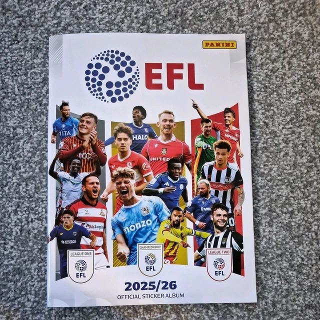 PANINI EFL 2025/26 Sticker Album £2.24 - PicClick UK
