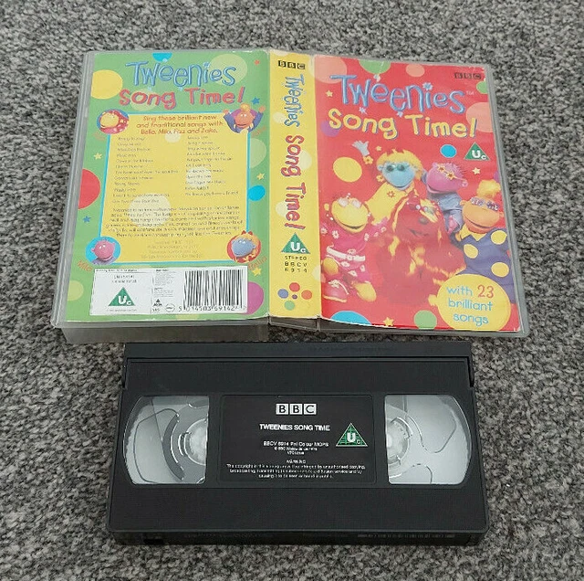 TWEENIES SONG TIME Bbc Video Pal Vhs Video Kids Children $9.53 ...