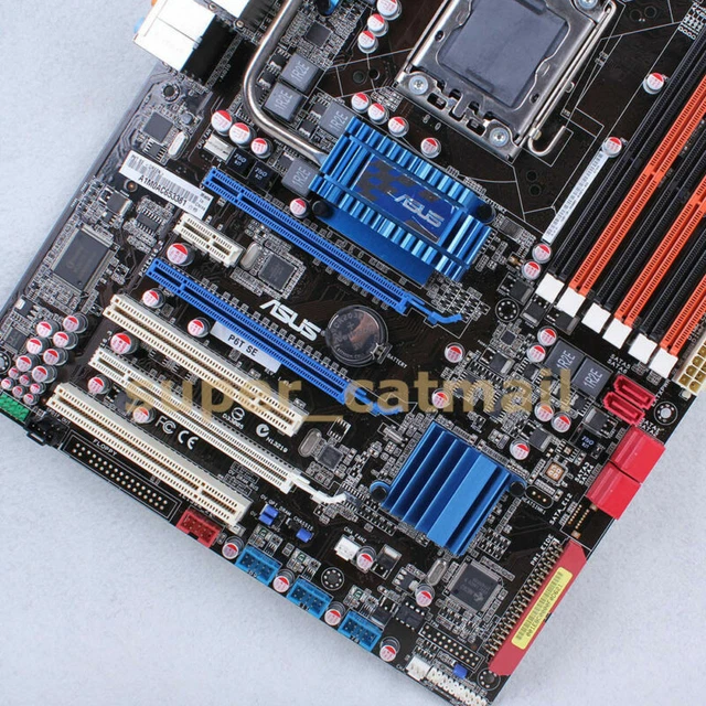 GOOD WORKING ASUS P6T SE LGA 1366 Socket B Intel X58 Motherboard ATX DDR3 £108.88 - PicClick UK