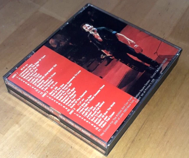BRUCE SPRINGSTEEN &NEW YORK" RARE LIVE 3xCD BOX SET 1993 EUR 29,18 - PicClick IT