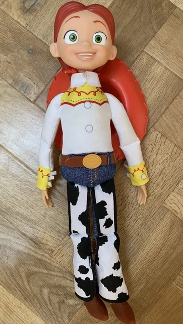DISNEY PIXAR TOY Story Talking Jessie Pull String Cord Doll & Hat 15 ...