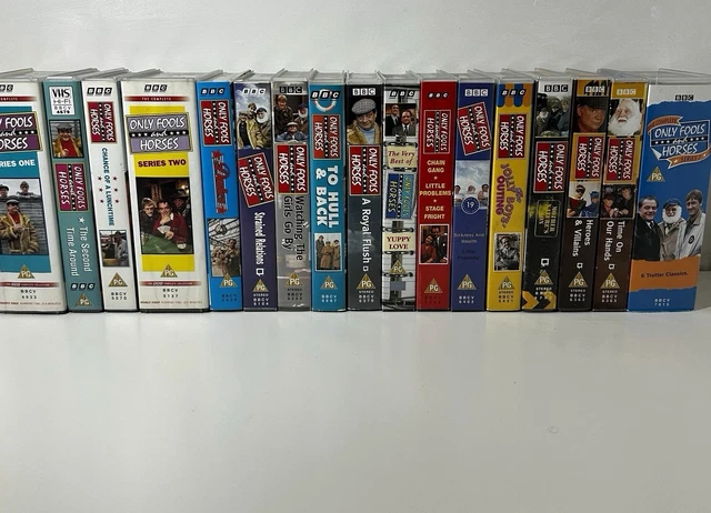 ONLY FOOLS & Horses VHS Collection BBC Video 16 Tapes Series 1 2 7 ...