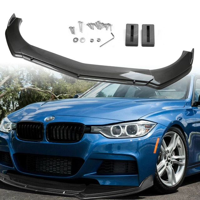 FRONT BUMPER SPOILER Lip For 2012-2018 BMW F30 5 6 7 Series M Sport Carbon Fiber EUR 65,74 ...