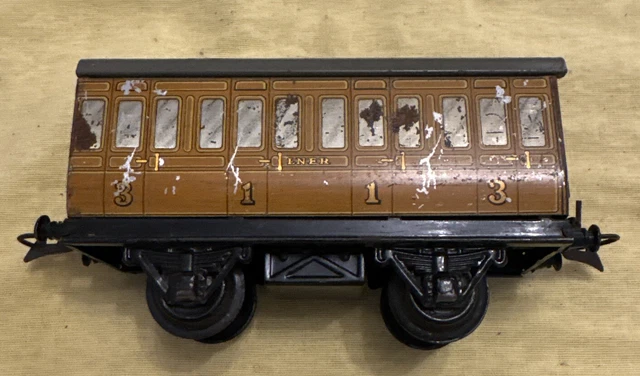 PRE-WAR HORNBY O Gauge LNER No. 1 Coach £12.00 - PicClick UK