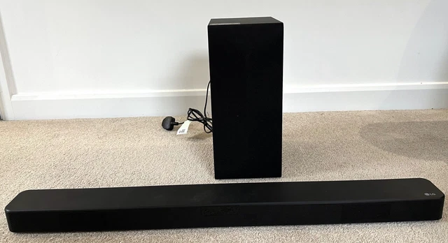 LG SN4 2.1 Channel Soundbar with Wireless Subwoofer £52.72 - PicClick UK