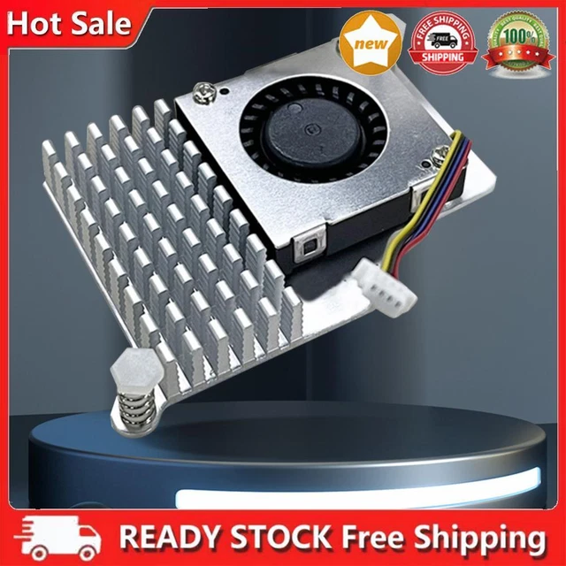 FOR RASPBERRY PI 5 Active Cooler Heatsink Radiator Useful Cooling Fan ...