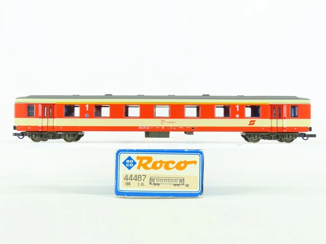 HO SCALE ROCO 44487 OBB Austrian Federal 1st Class Coach Passenger Car ...