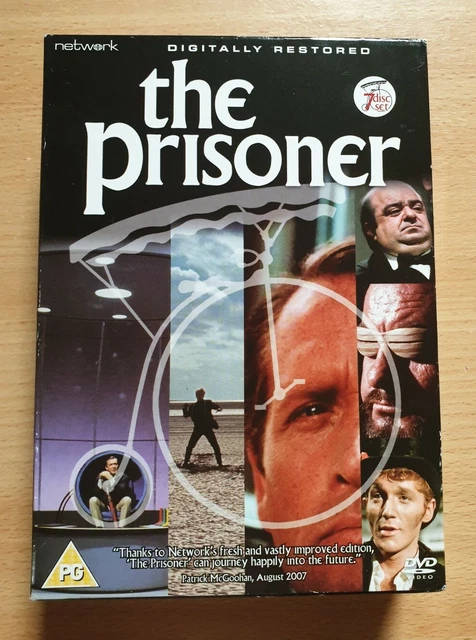 THE PRISONER BOX Set Digitally Restored 7 DVDs The Complete Series And ...